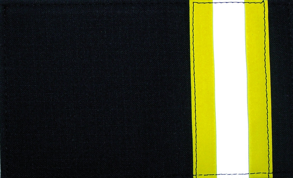 Firefighter Credit Card Wallet with Black Matrix and Yellow Tape – Duty ...